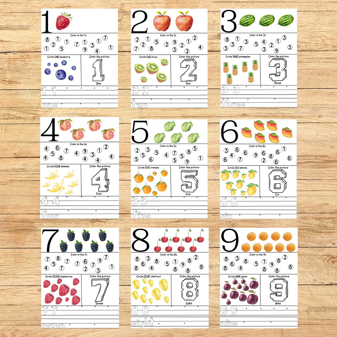 Toddler Preschool Alphabet Worksheet Printable Bundle / Montessori ...