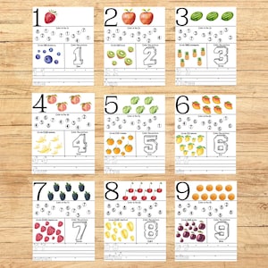 Toddler Preschool Alphabet Worksheet Printable Bundle / Montessori ...