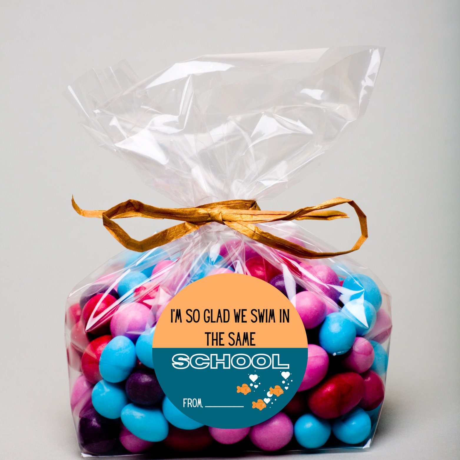 Im so Glad We Swim in the Same School Printable Valentine for Kids ...