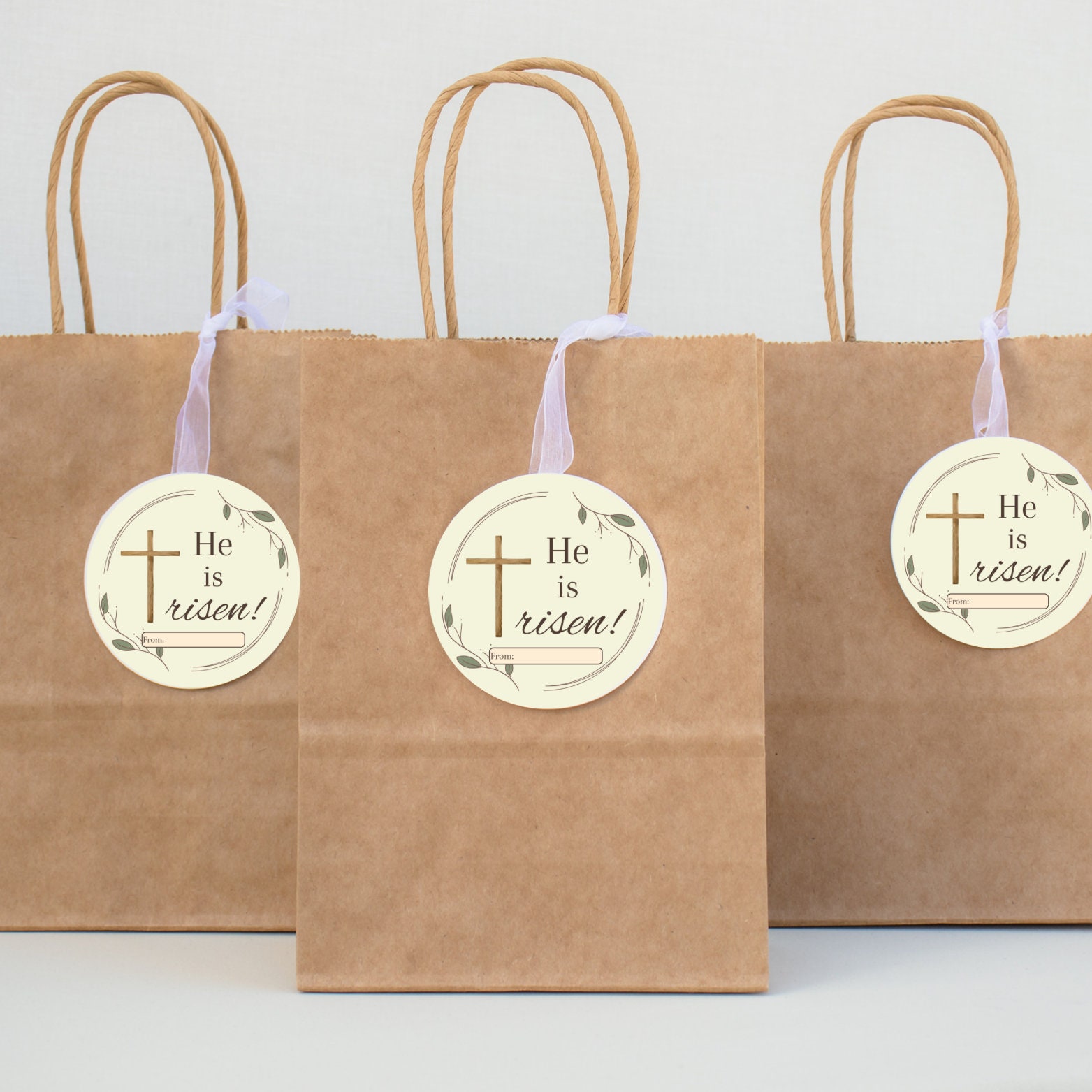 Easter Basket Tag Printable / Christian Easter Printable Tag / Easter ...