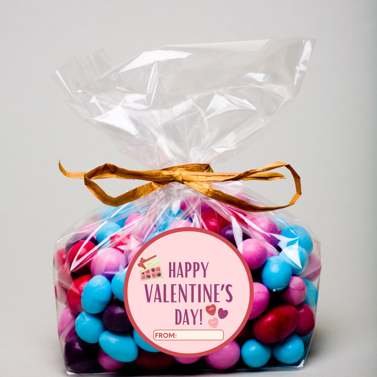 Retro Valentine Printable / Candy Heart Printable Kids / Valentines Day ...