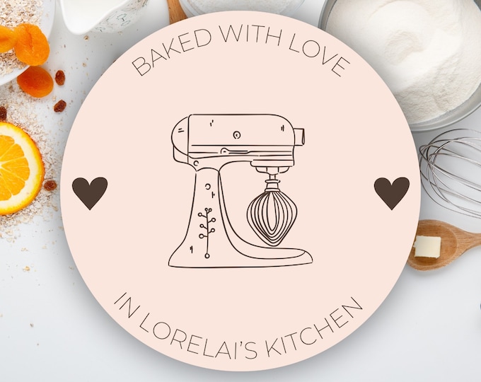 Kitchen Gift Tags 'from the Kitchen Of' or Baked With Love' Choose Your ...