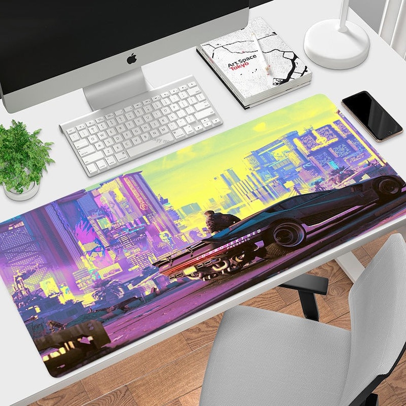 Cyberpunk Mouse Pad Different Sizes Personalized Printing - Etsy