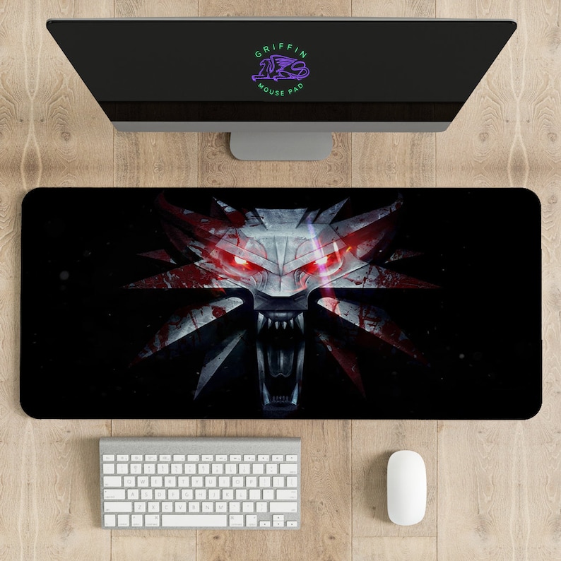 The Witcher 3 Wild Hunt Mouse Pad Different Sizes - Etsy
