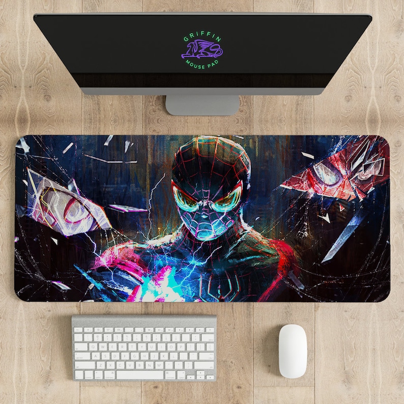 Spider-man Into the Spider-verse Mouse Pad Different Sizes - Etsy