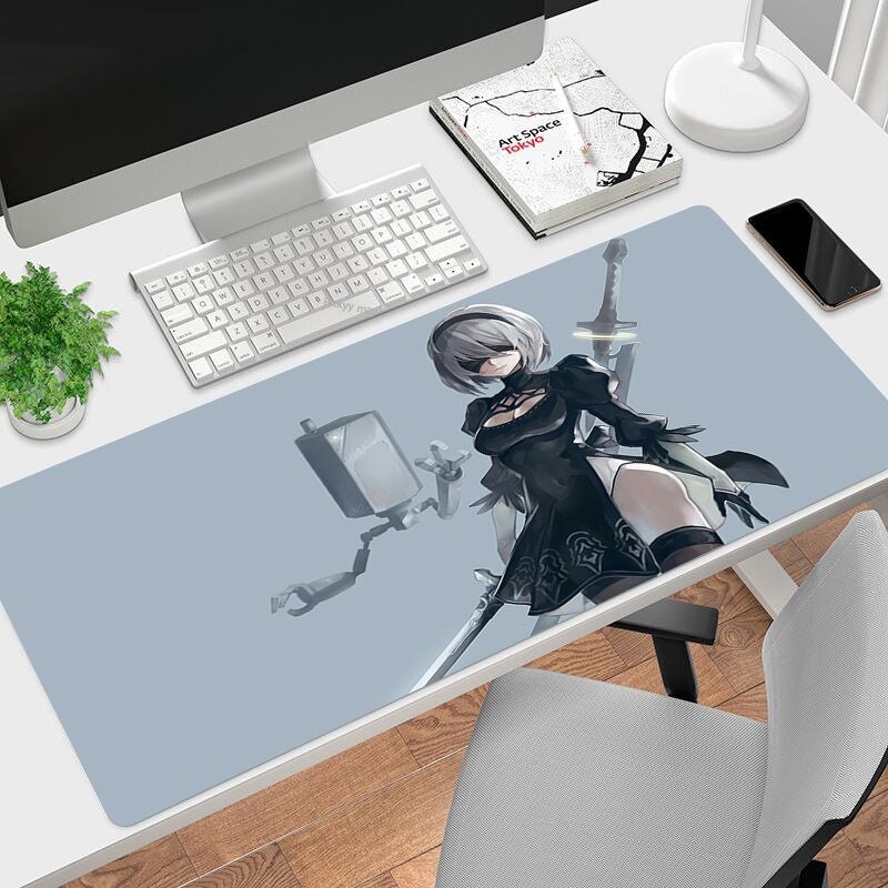 Nier Automata Mouse Pad , Different Sizes Personalized Printing, Gaming ...