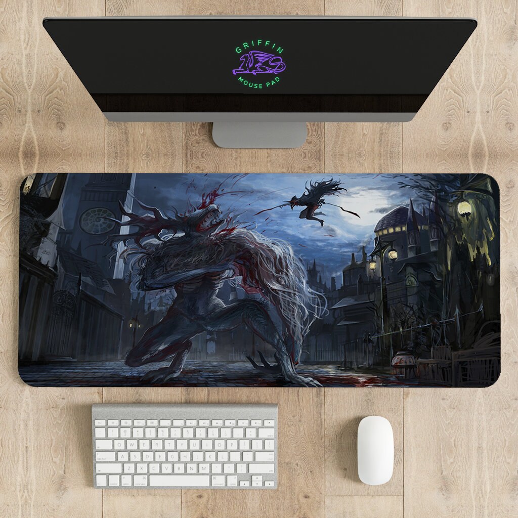 Bloodborne Mouse Pad , Different Sizes Personalized Printing, Gaming ...