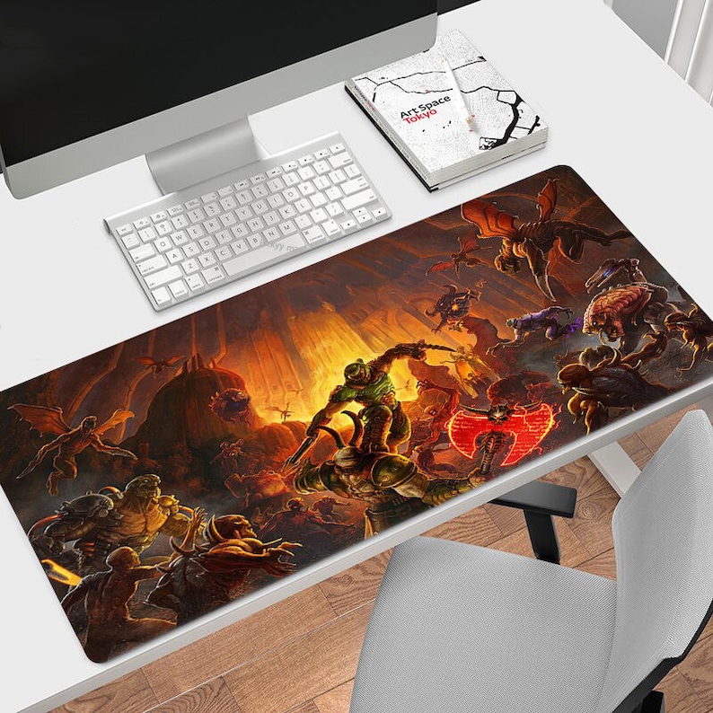 Doom Mouse Pad Different Sizes Personalized Printing Gaming - Etsy