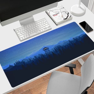 Firewatch Mouse Pad , Different Sizes Personalized Printing, Gaming ...