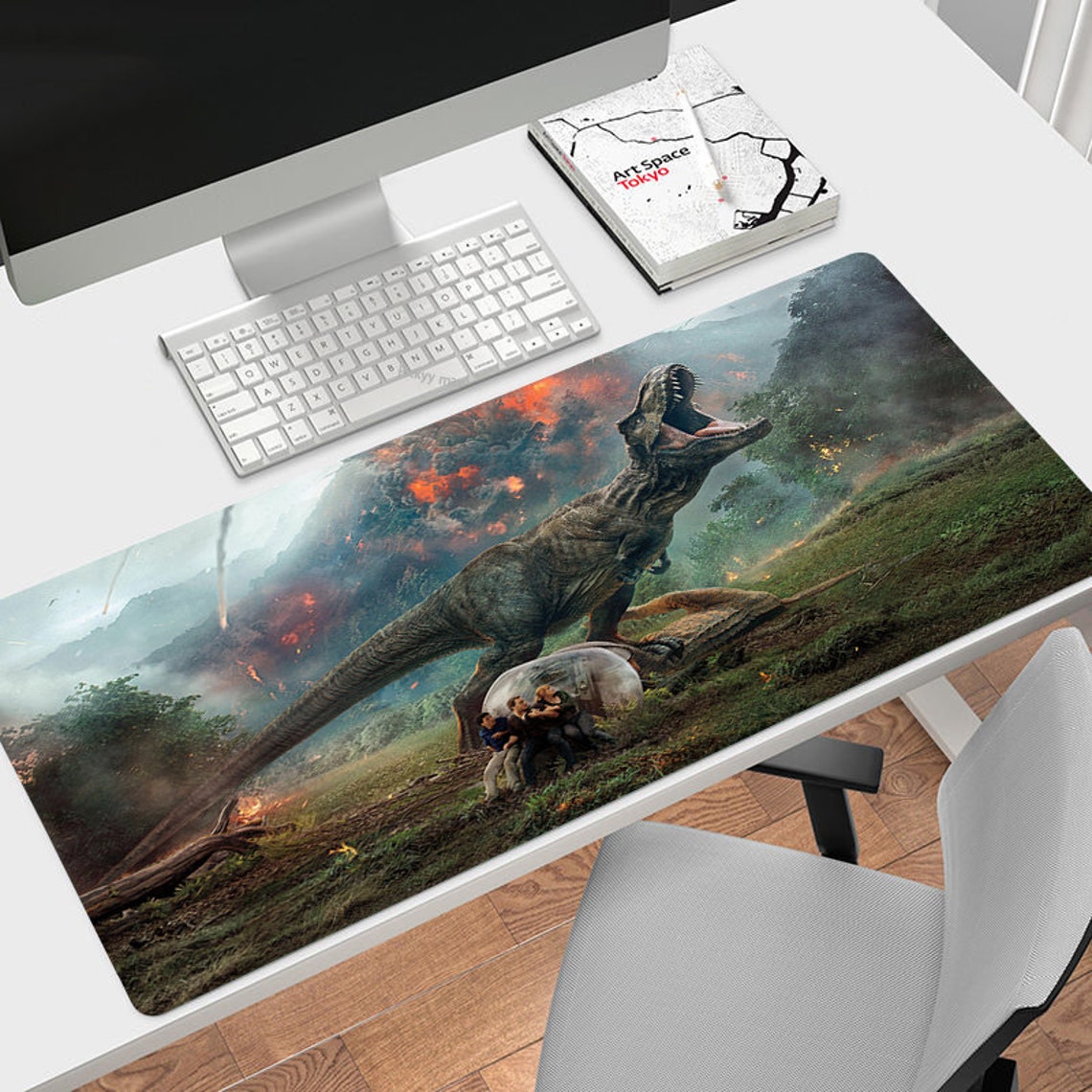 Jurassic Park Mouse Pad Different Sizes Personalized - Etsy