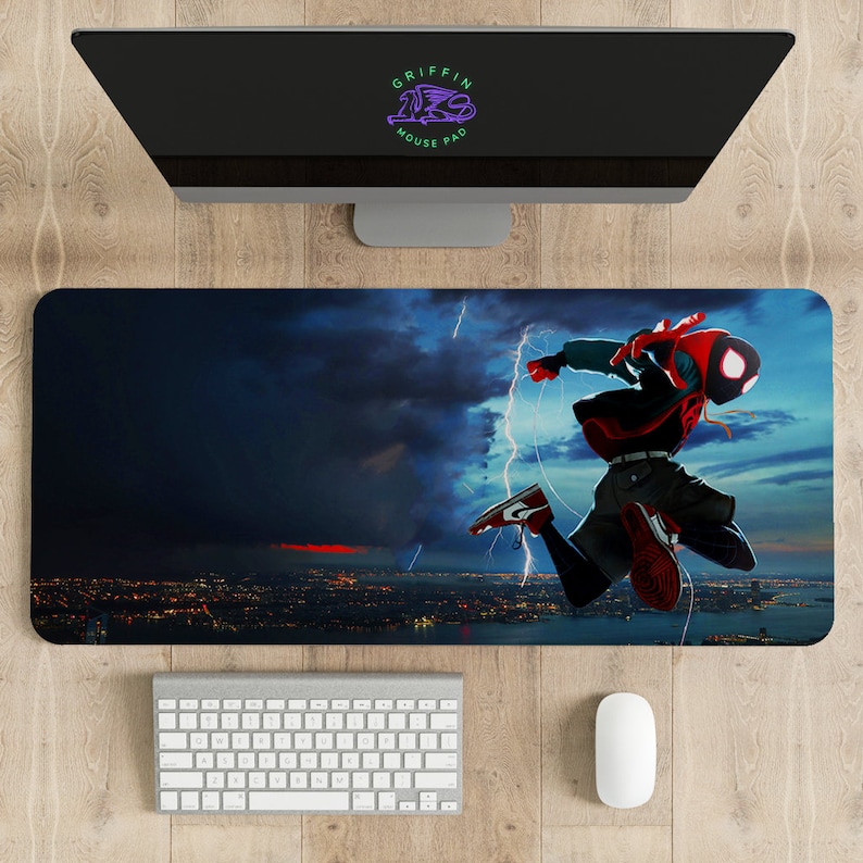 Spider-man Into the Spider-verse Mouse Pad Different Sizes - Etsy