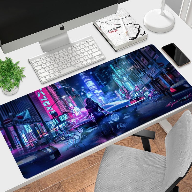 Cyberpunk Mouse Pad Different Sizes Personalized Printing - Etsy