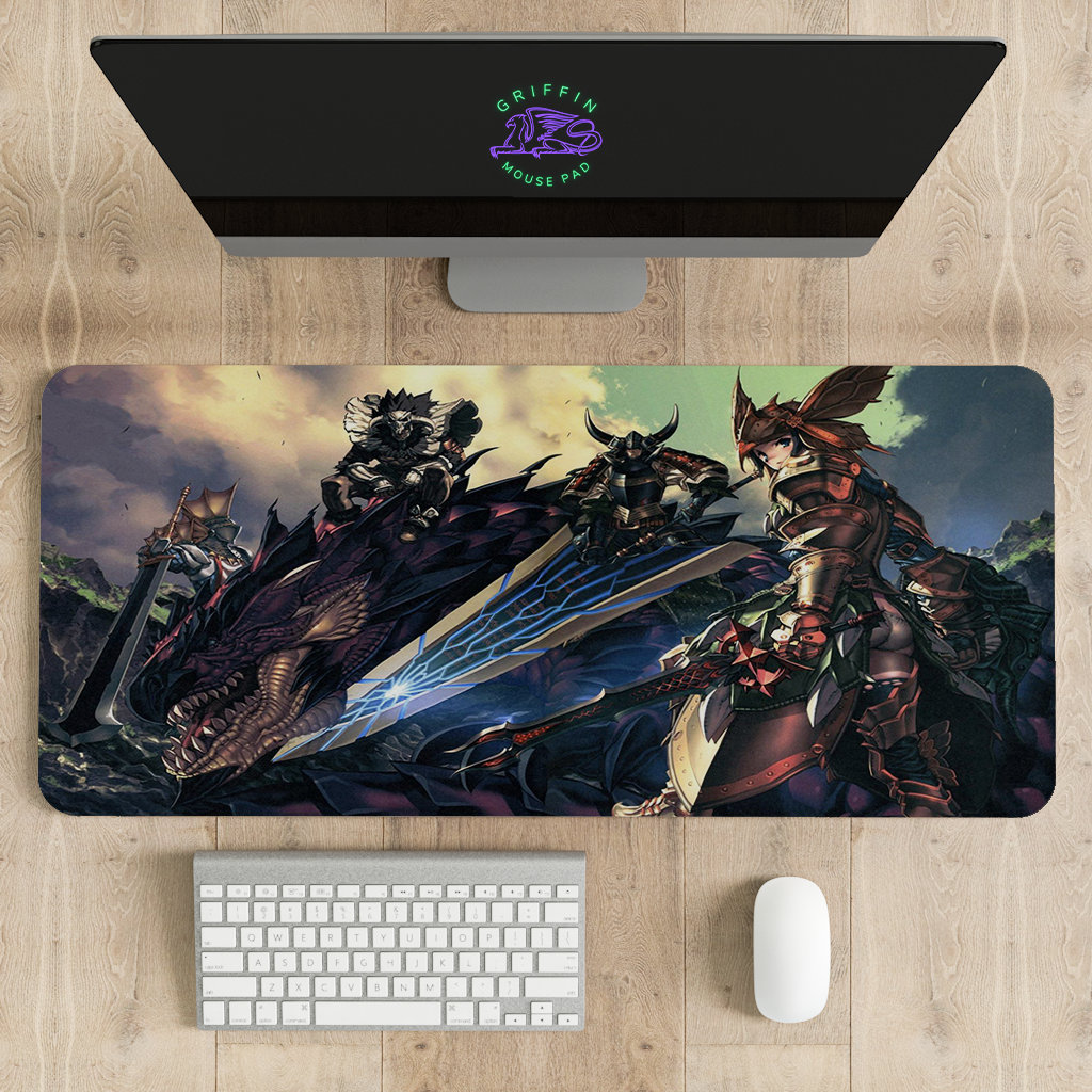 Monster Hunter World Mouse Pad Different Sizes Personalized - Etsy
