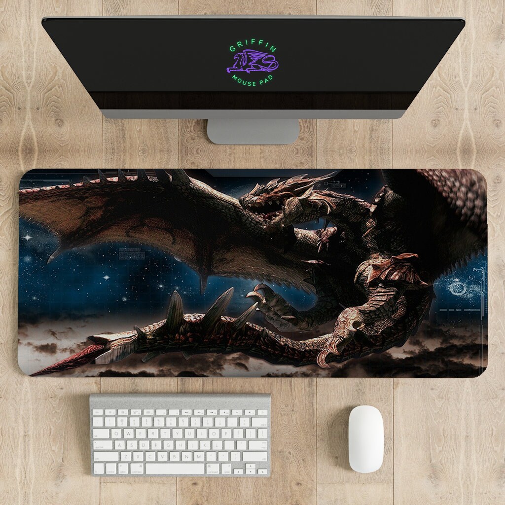 Monster Hunter World Mouse Pad Different Sizes Personalized - Etsy