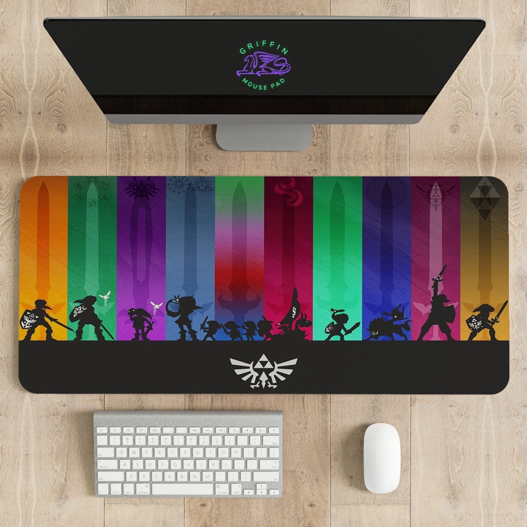 Legend of Zelda Mouse Pad , Different Sizes Personalized Printing ...