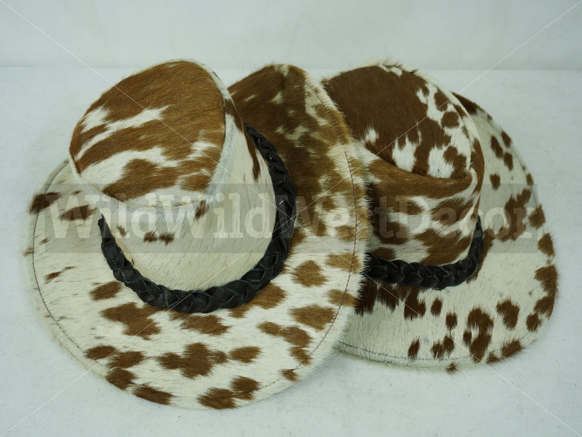 Real Cowhide Cowboy Hat With Adjustable Strap Cowboy Hat for - Etsy