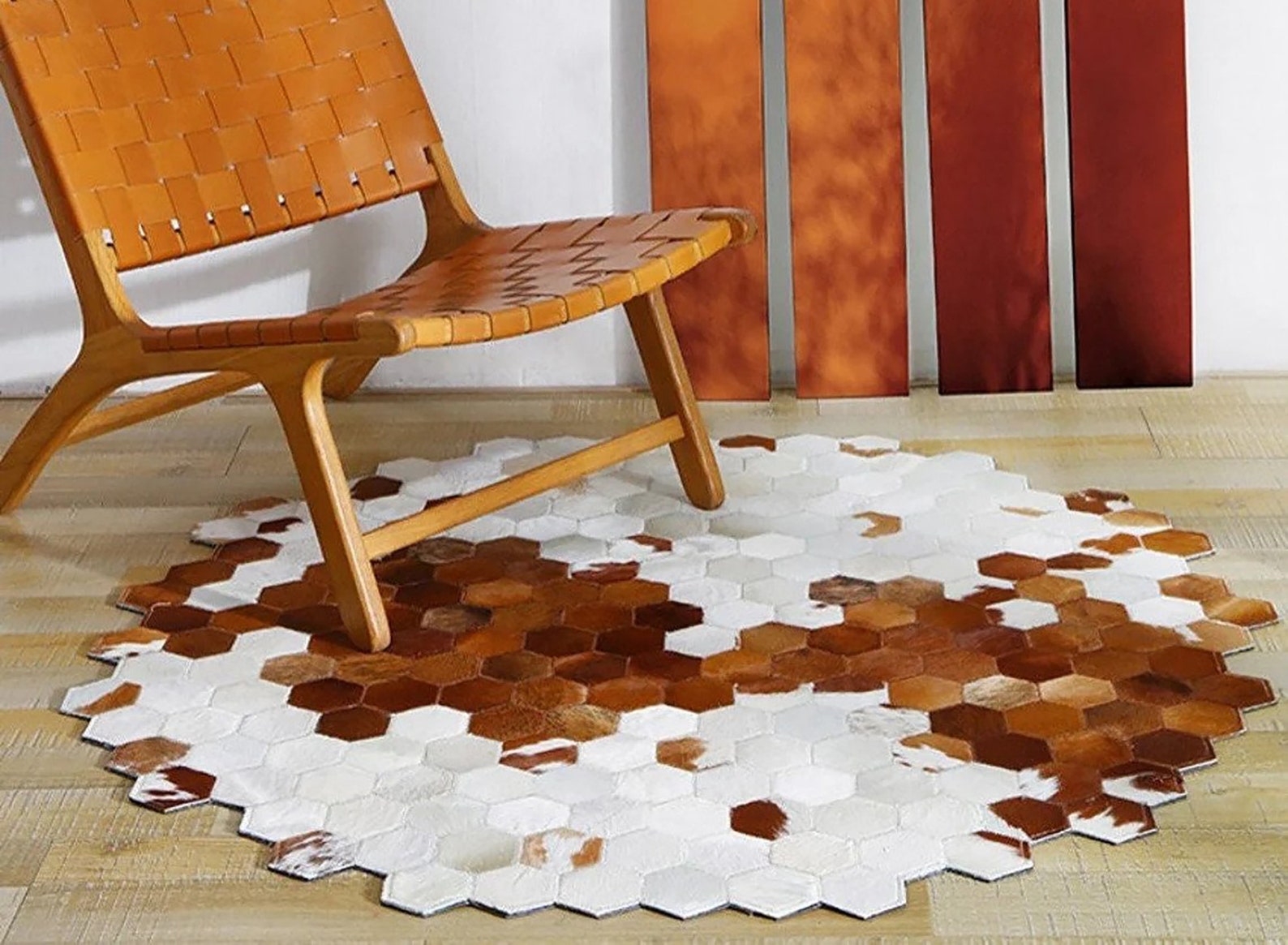 Natural Cowhide Leather Area Rug | Handmade Cowhide Carpet | Comfy Home ...