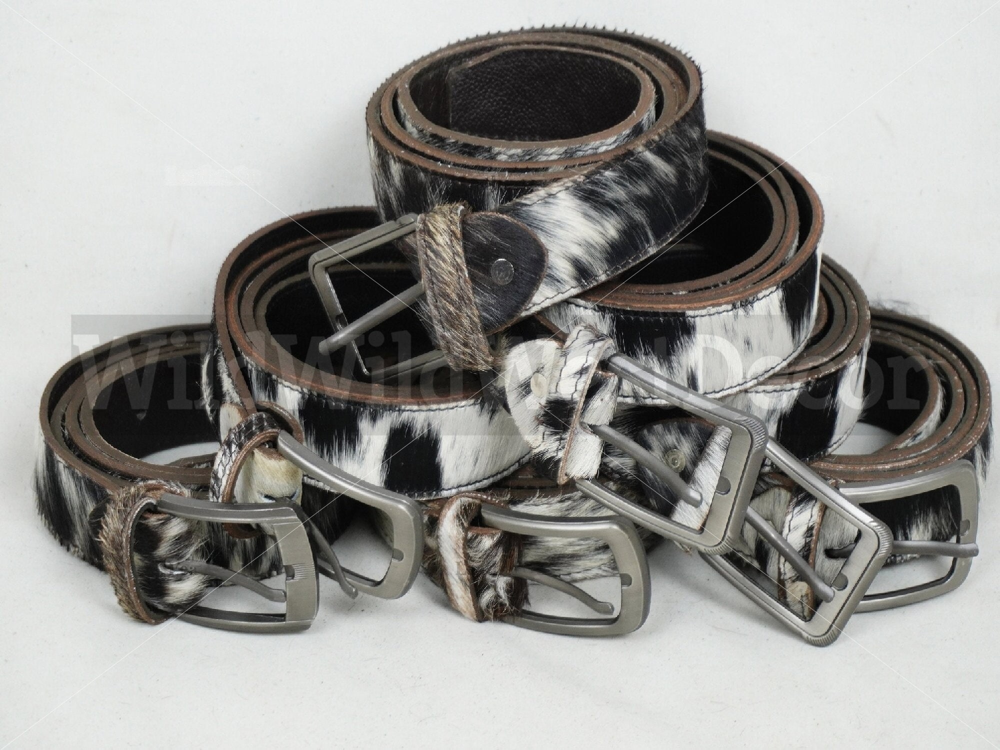 Real COWHIDE Leather Belts for Adults 100% Natural Cow Hide - Etsy