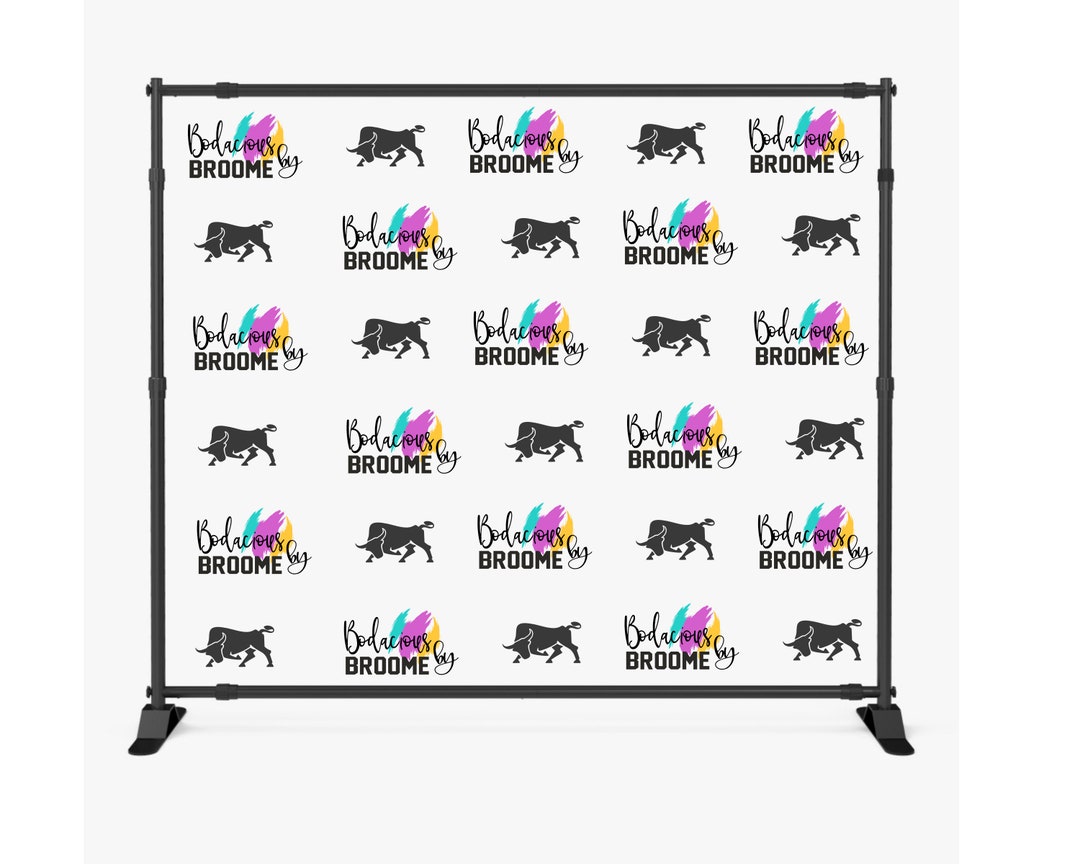10x8 Custom Step & Repeat Backdrop - Including Hardware and Bag - Etsy