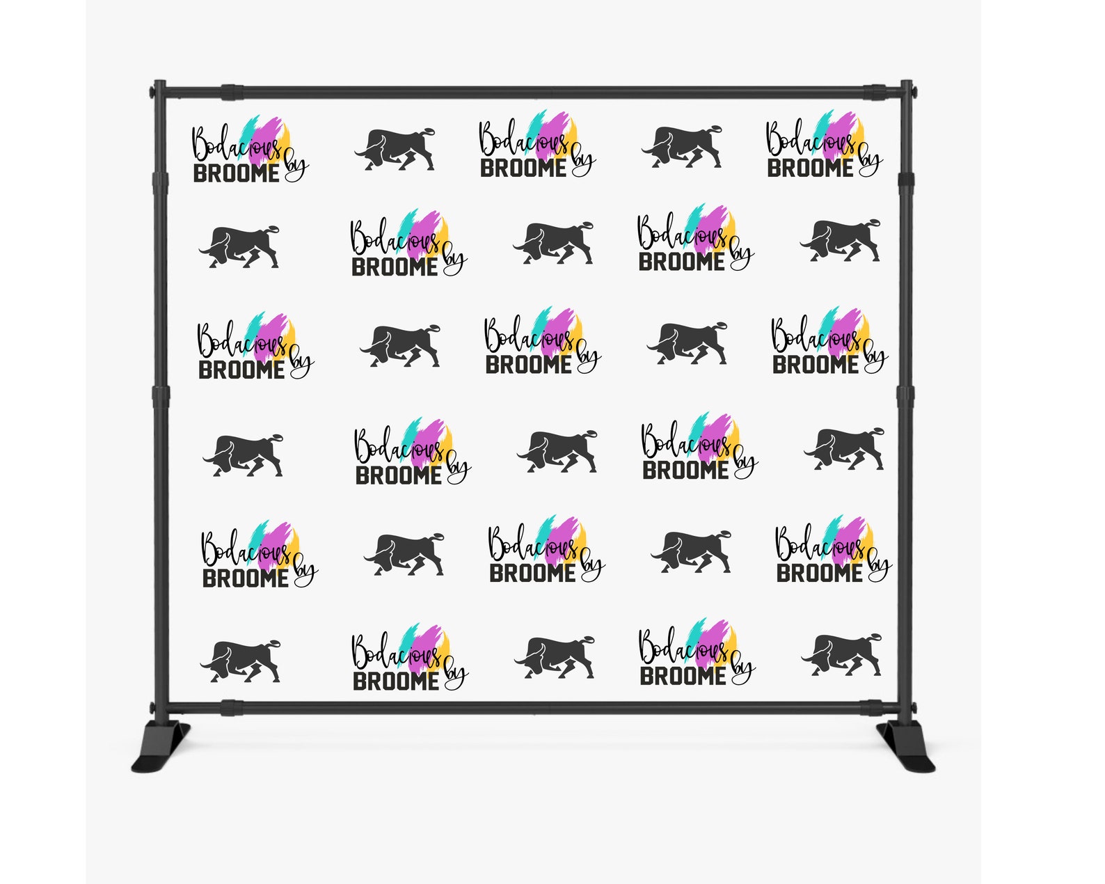10x8 Custom Step & Repeat Backdrop Including Hardware and Bag - Etsy