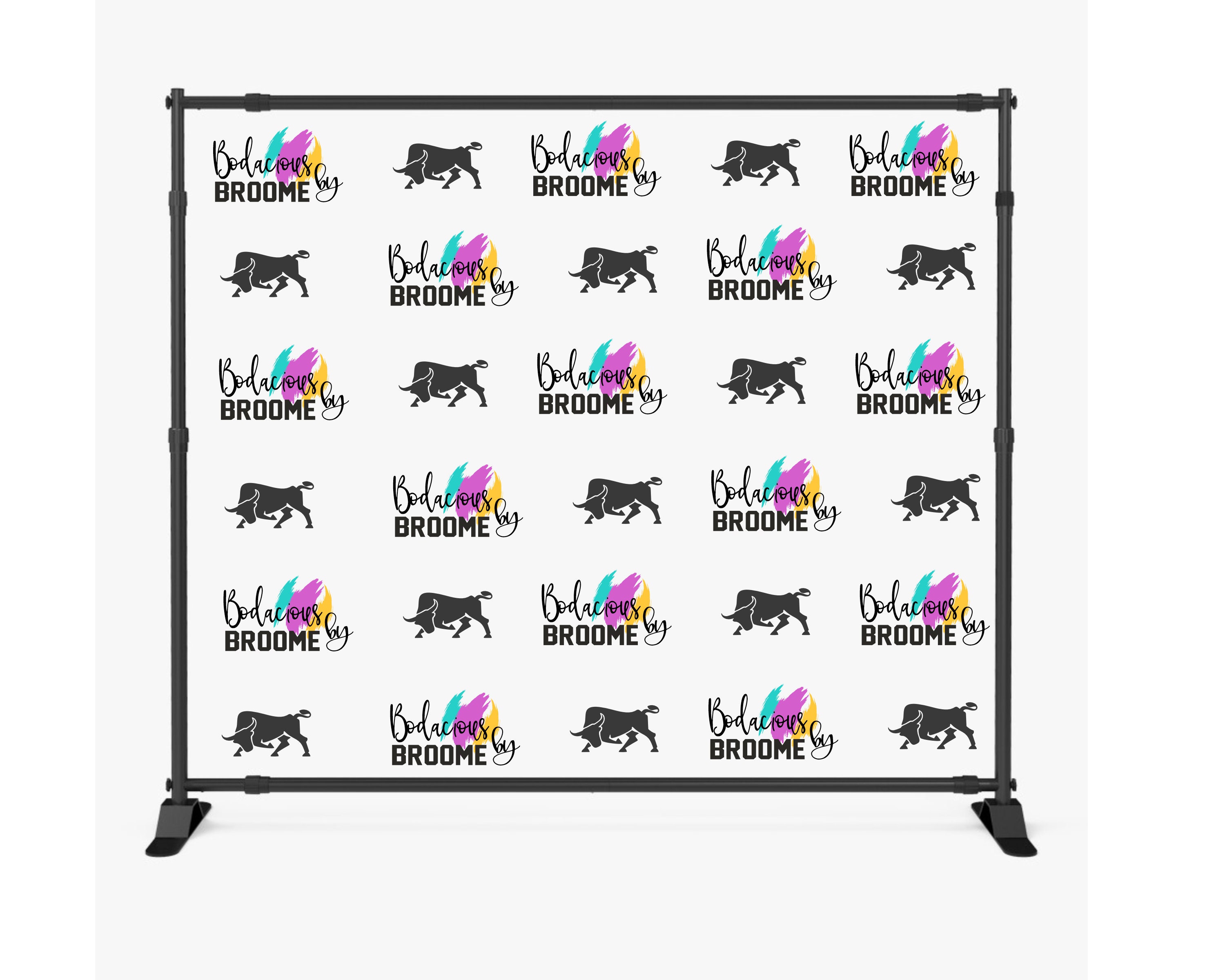 10x8 Custom Step & Repeat Backdrop Including Hardware and Bag - Etsy