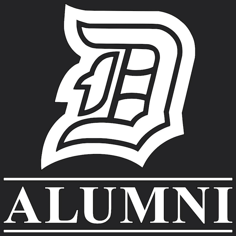 Duquesne University Dukes Alumni Decal. **FREE SHIPPING!!!!!** - Etsy