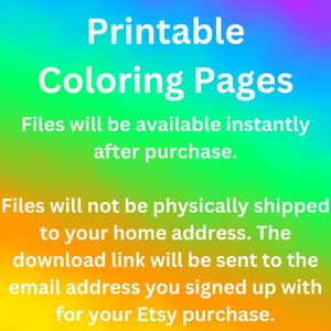 Coloring Pages for Kids, Printable Pdfs, Full Coloring Pages, Kids ...