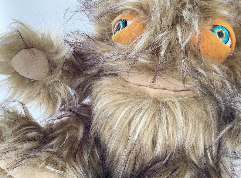 Worry Monster Art Doll. Creepy Cute Worry Eater Anxiety Gift. Emotional ...