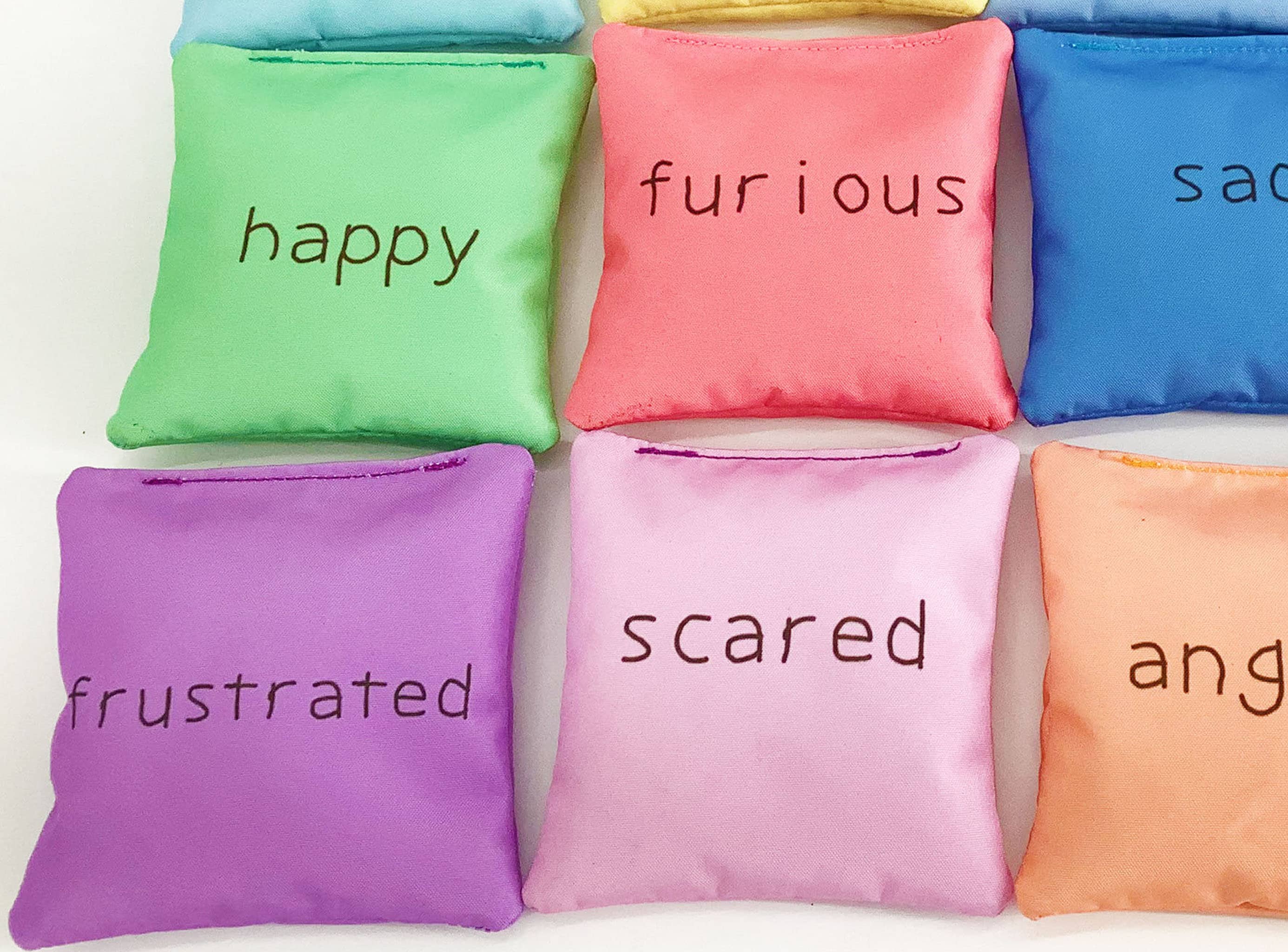 Mental Health Feelings and Emotions Sensory Bean Bags. Autism, SEN ...