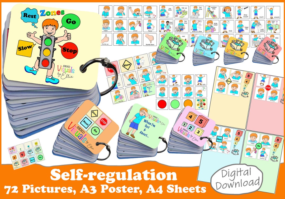 Self Regulation Bundle. Expressive Picture Symbol Symbols for Behaviour ...