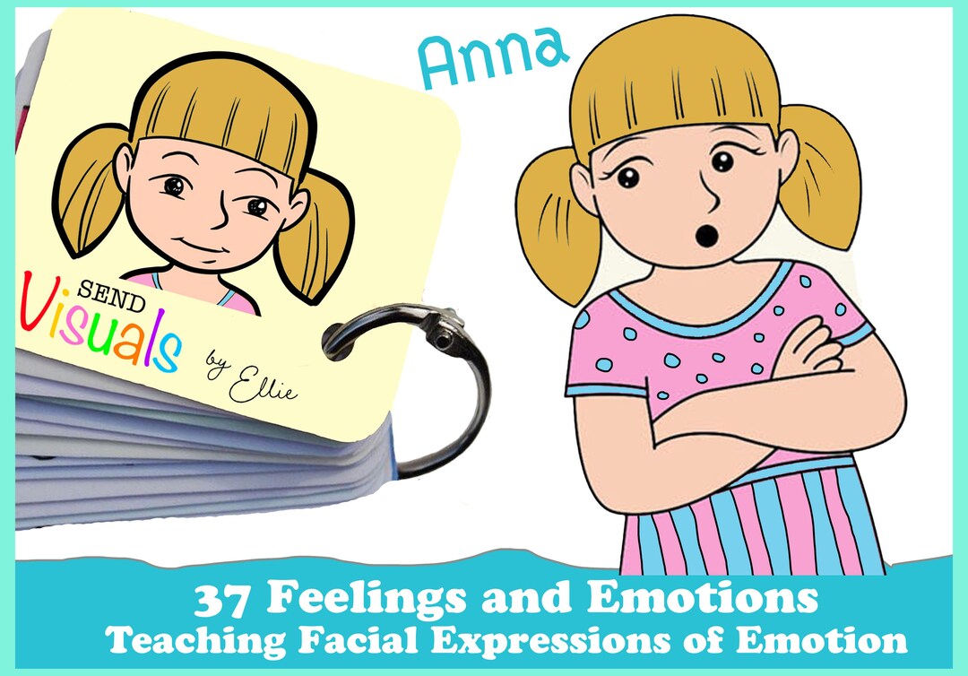 Feelings and Emotions Flashcards. Teaching and Understanding the Facial ...