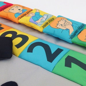 Voice Level Chart. Sensory 5 Point Scale Choice Board for Behaviour ...