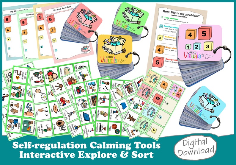 The Zones of Regulation Calming Tools and Strategies Printable Download ...