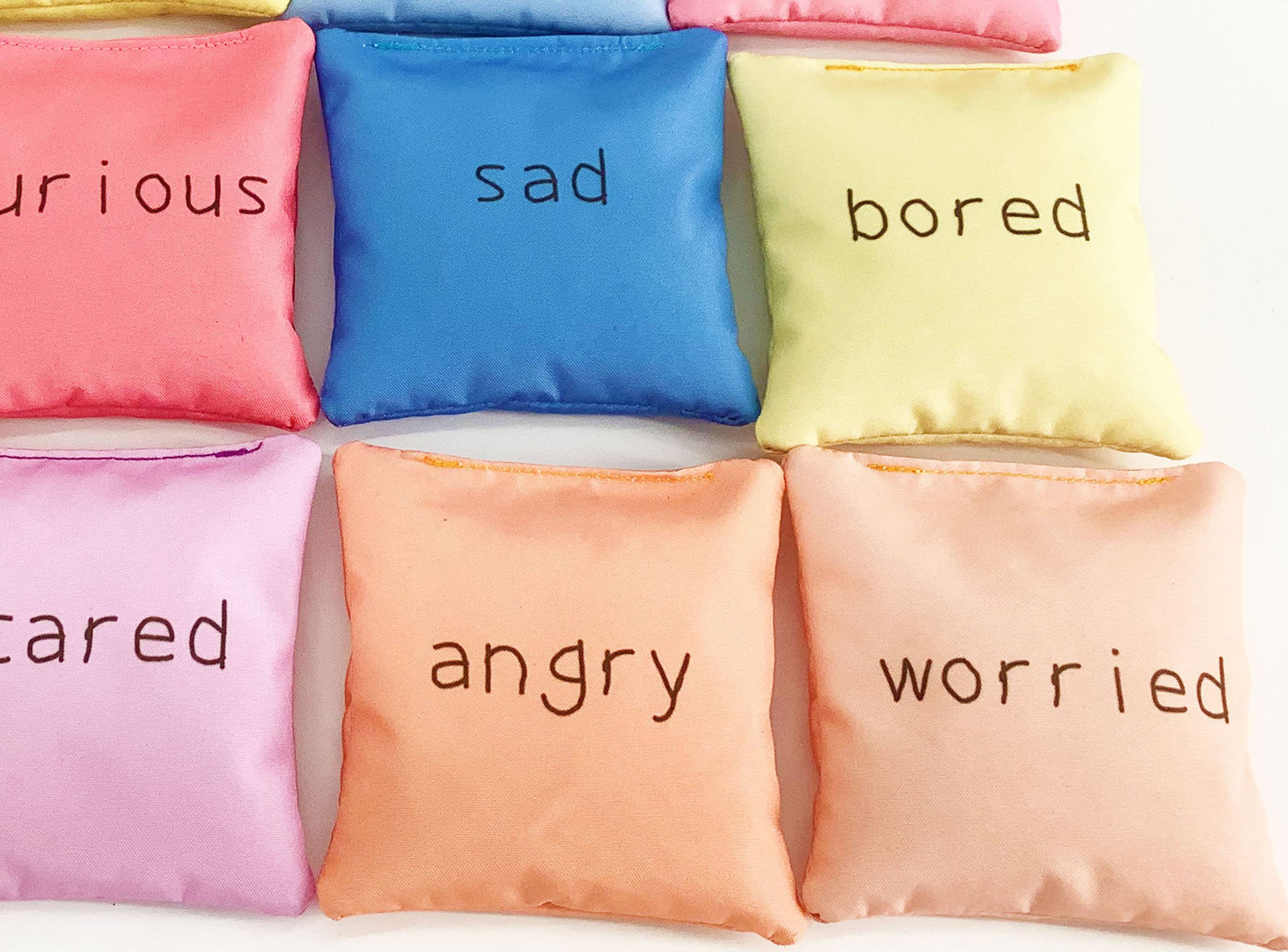 Mental Health Feelings and Emotions Sensory Bean Bags. Autism, SEN ...