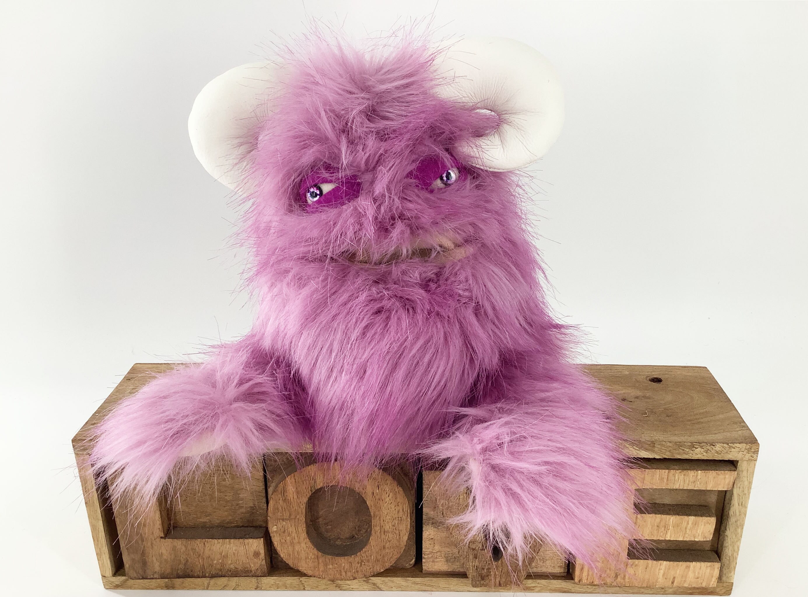 Worry Monster Creepy Cute Art Doll. Emotions, Autism, Anxiety Emotional ...