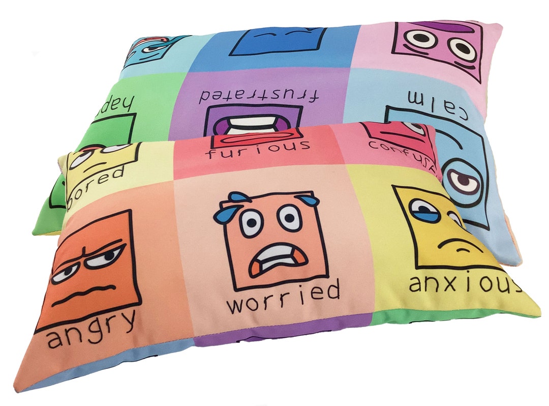 Feelings and Emotions Cushion. Autism SEN Emotional Regulation Resource ...