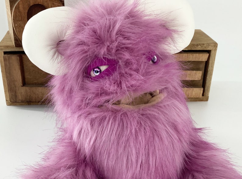 Worry Monster Creepy Cute Art Doll. Emotions, Autism, Anxiety Emotional ...