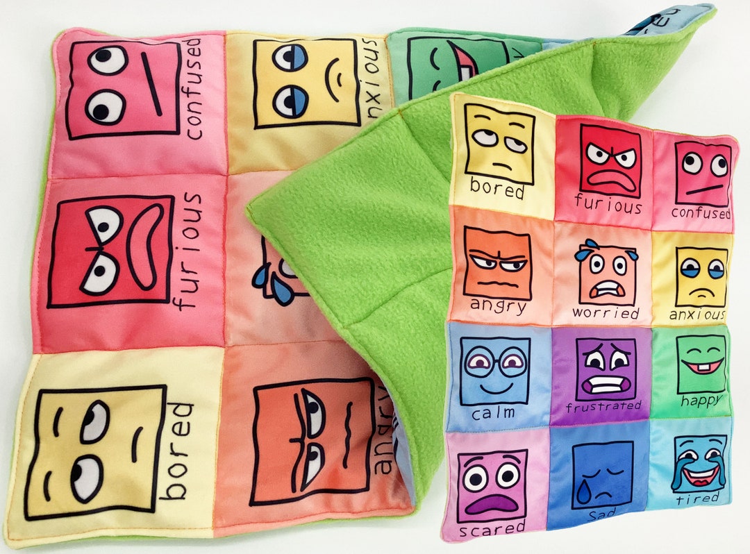 Plush Calming Weighted Lap Pad. Autism, SEN, Positive Mental Health ...