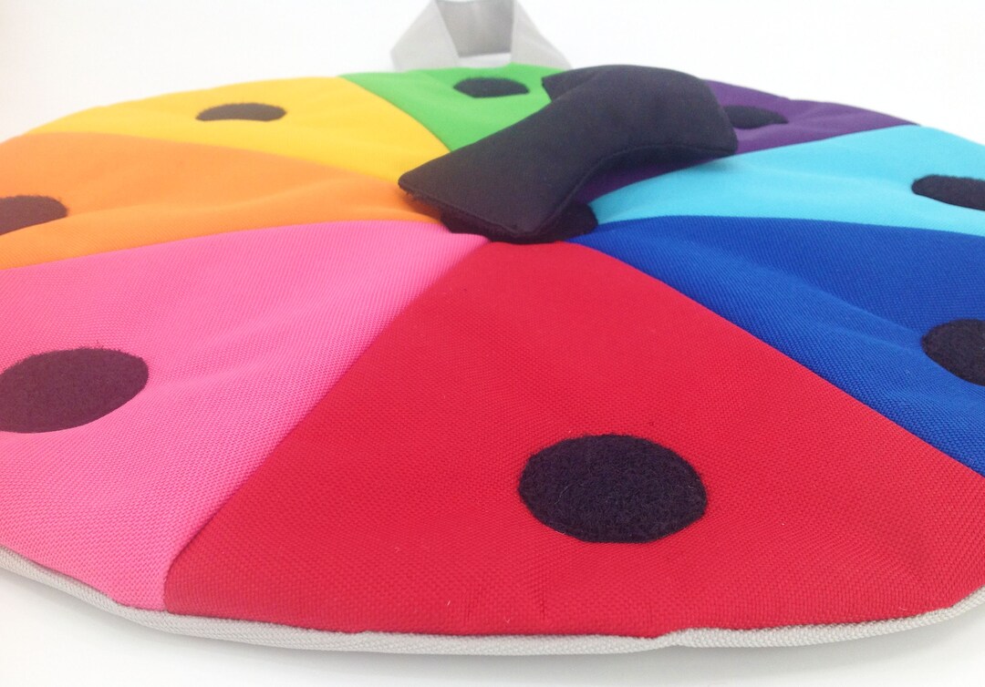 Play Mat Colour Sorting Wheel Wheel Floor Mat. Montessori Educational ...
