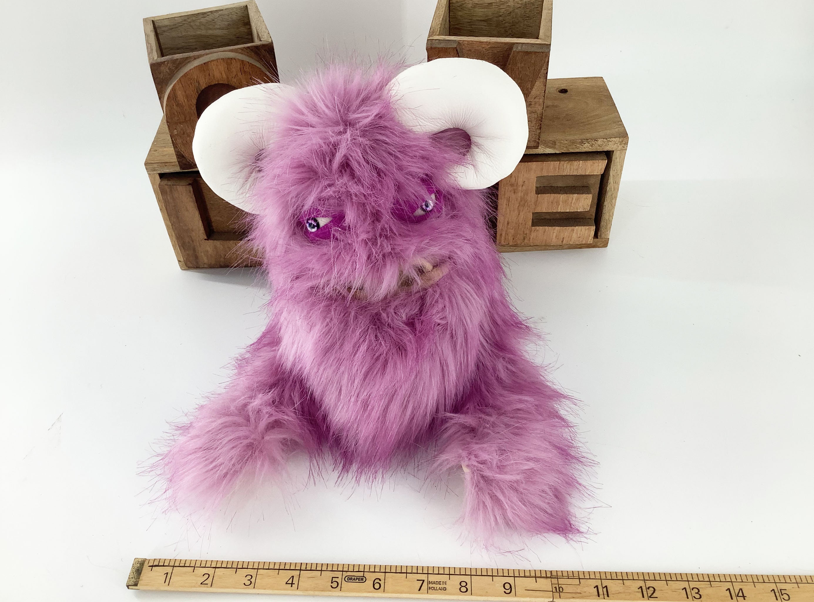 Worry Monster Creepy Cute Art Doll. Emotions, Autism, Anxiety Emotional ...