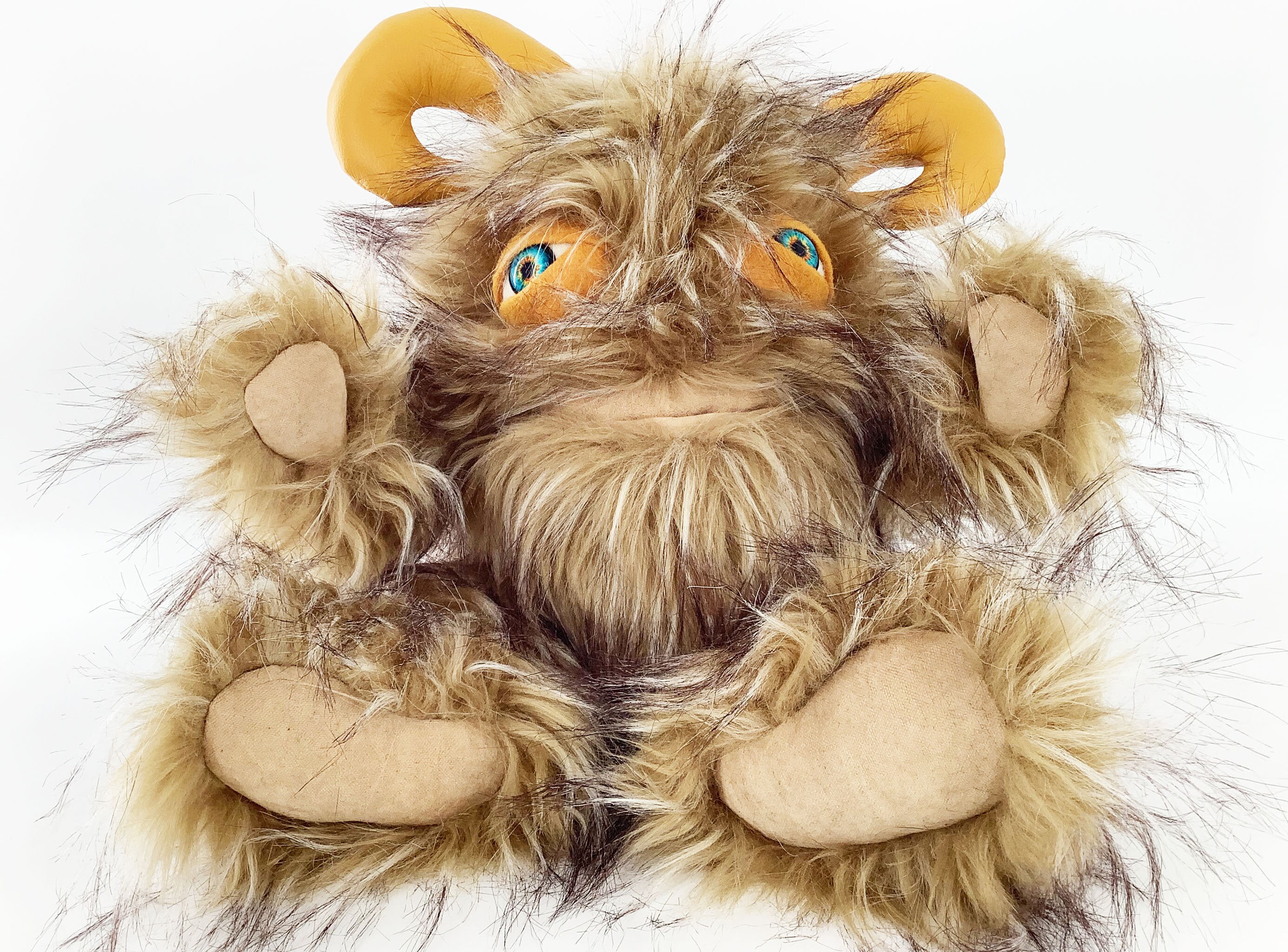 Worry Monster Art Doll. Creepy Cute Worry Eater Anxiety Gift. Emotional ...