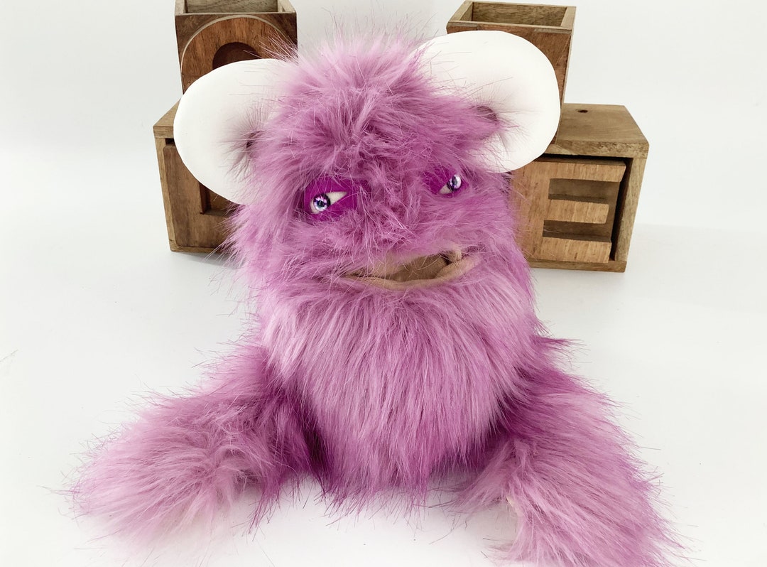 Worry Monster Creepy Cute Art Doll. Emotions, Autism, Anxiety Emotional ...