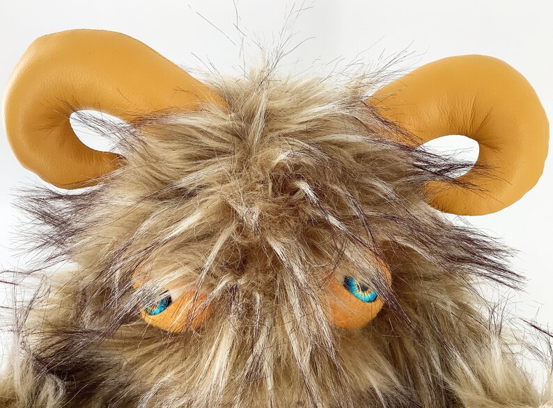 Worry Monster Art Doll. Creepy Cute Worry Eater Anxiety Gift. Emotional ...