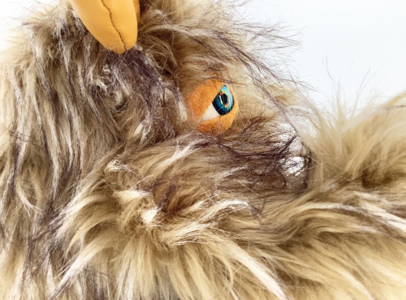 Worry Monster Art Doll. Creepy Cute Worry Eater Anxiety Gift. Emotional ...