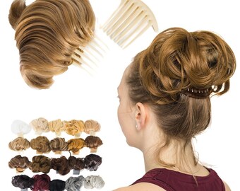 Messy Bun Hair Extensions - Etsy