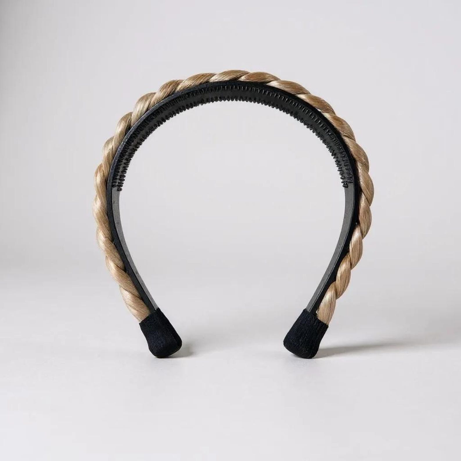 Braided Hair Headband: Natural Look, Strong Grip, Comfortable Fit - Etsy