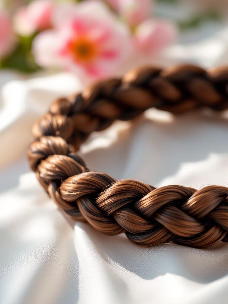 Braided Hair Headband: Natural Look, Strong Grip, Comfortable Fit - Etsy