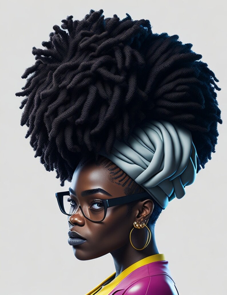 An Afro Messy Bun Educator Life Png Sublimation Design With a Vintage ...