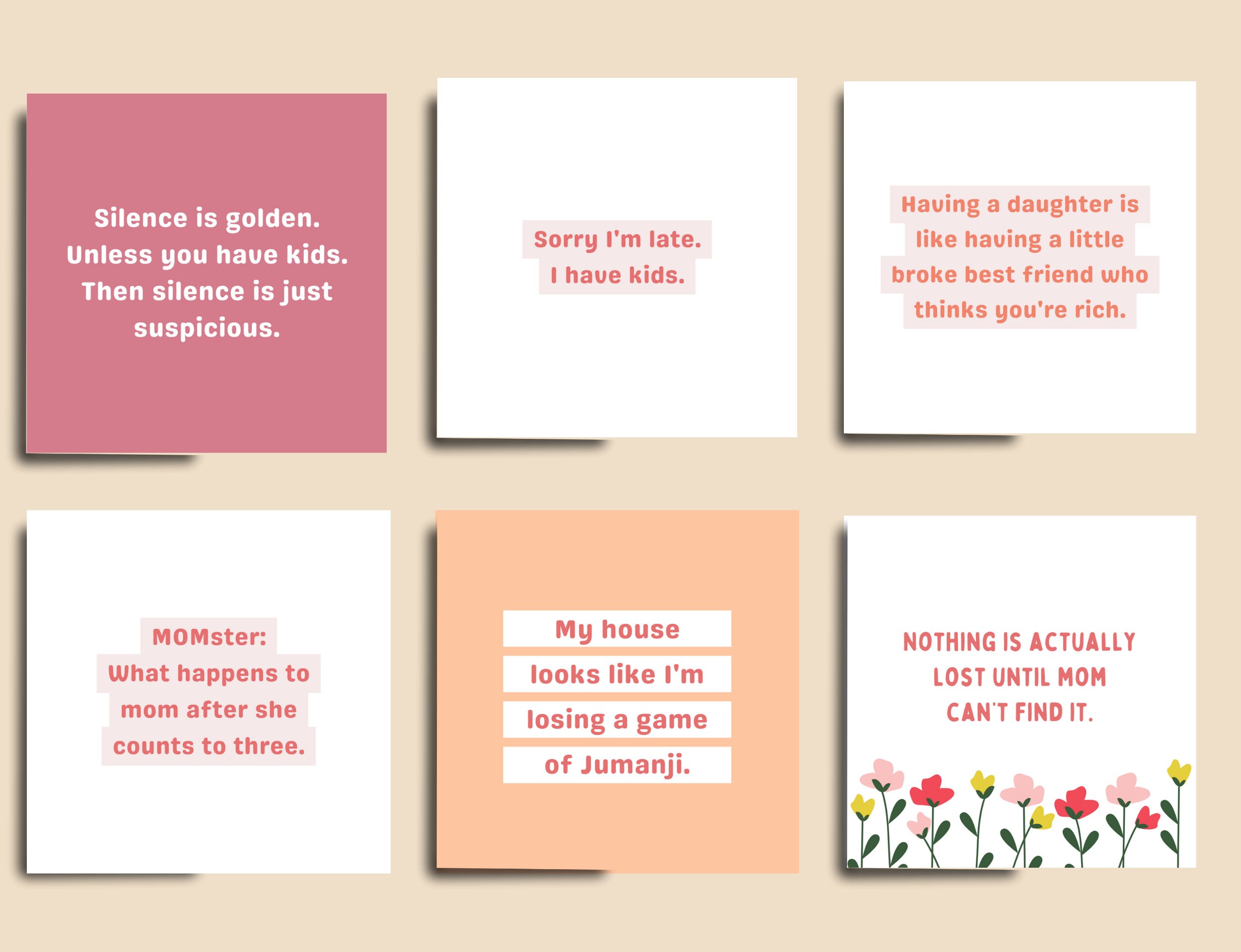 Motherhood Social Media Posts, Ready Made Social Media Posts, Canva ...