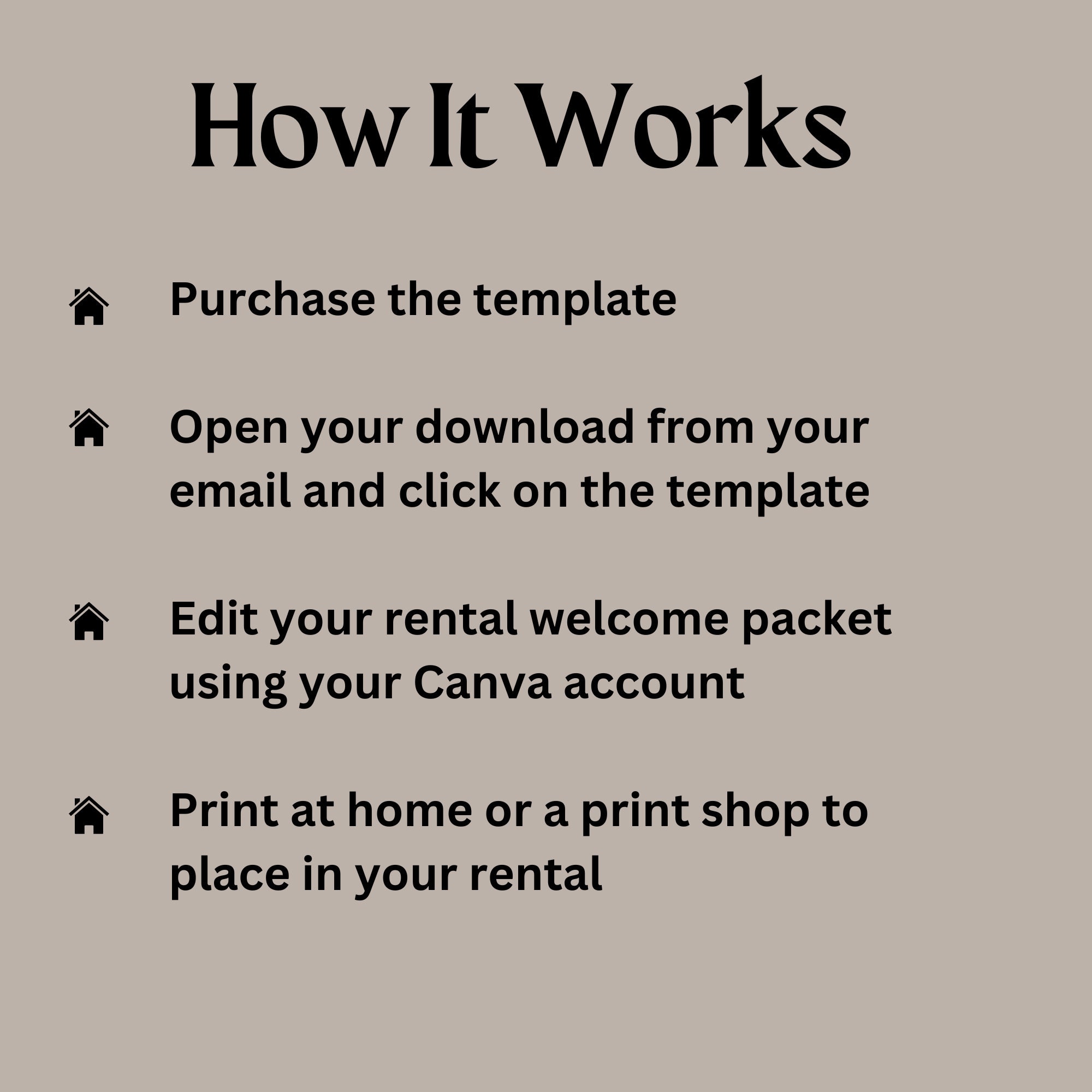 Editable Airbnb Welcome Packet Template, Vrbo Welcome Packet, Vacation ...